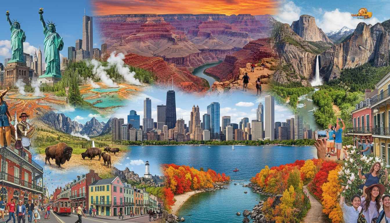 Most Famous Places To Visit In Usa Highlighting Key Attractions And ...